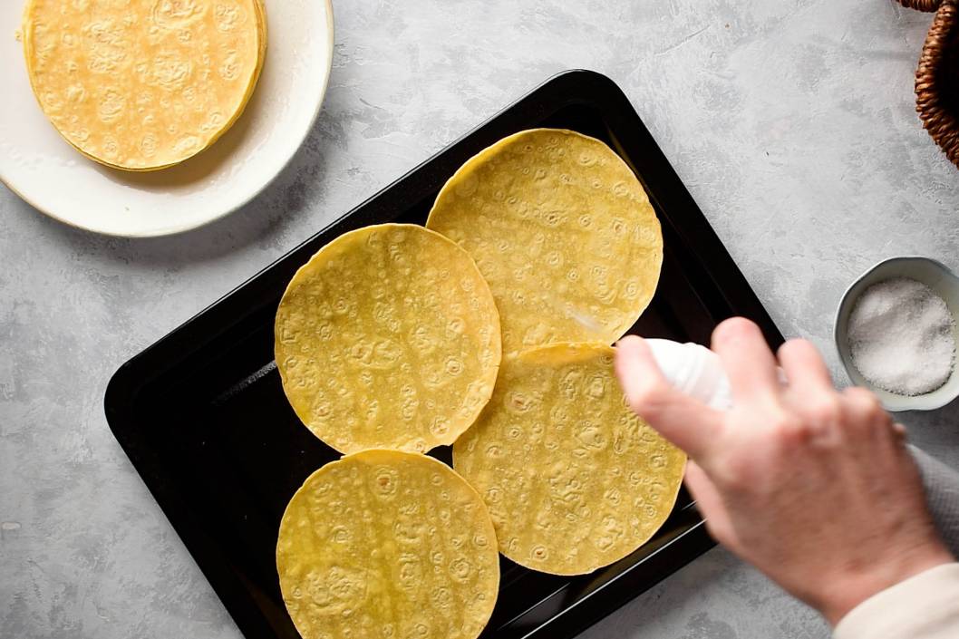 Homemade Tostada Shells - Slender Kitchen