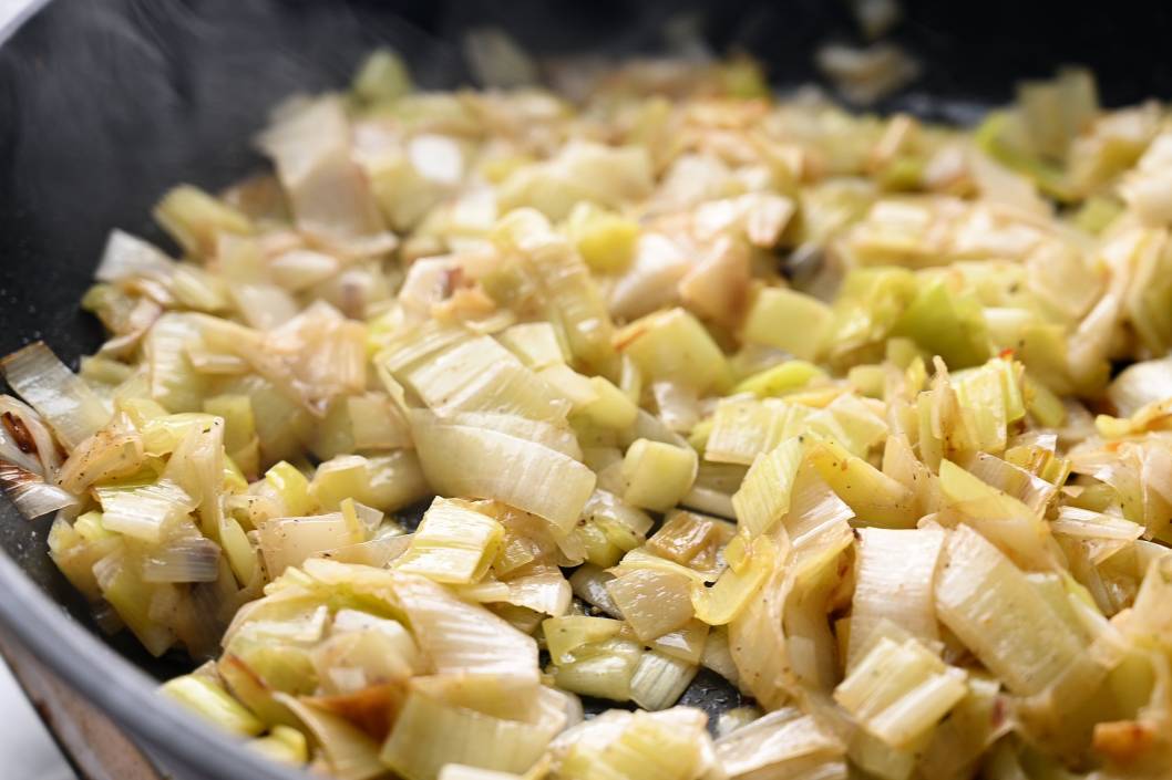 Sauteed Leeks - Slender Kitchen