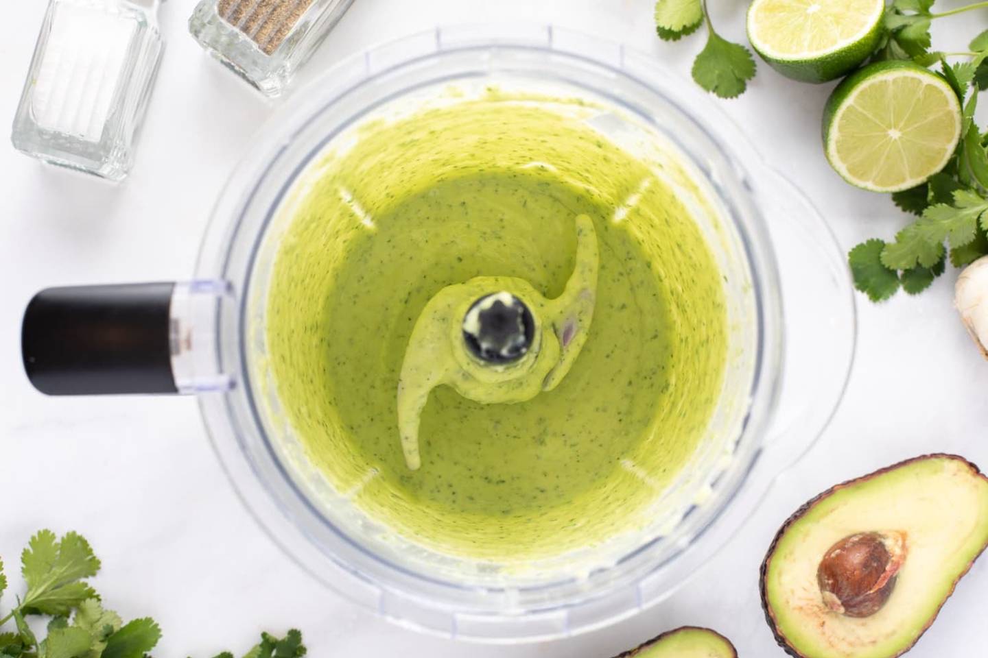 Creamy Avocado Dressing (with Greek Yogurt!)- Slender Kitchen