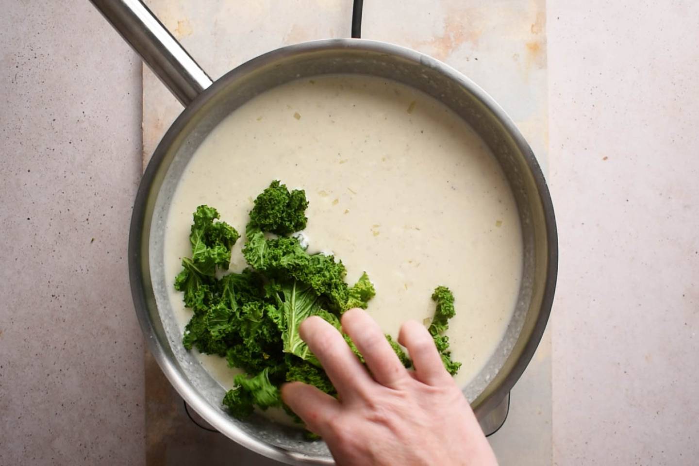 Creamed Kale - Slender Kitchen