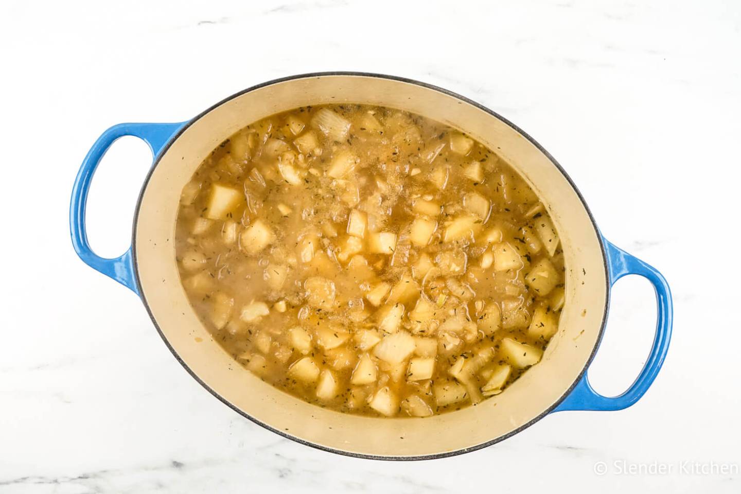 Creamy Turnip Soup - Slender Kitchen