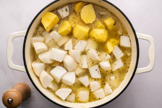 Creamy Turnip Soup - {Rich, Cozy & Naturally Dairy Free}