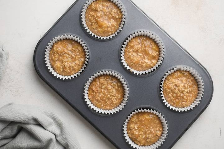 Baked Oatmeal Muffins - Slender Kitchen