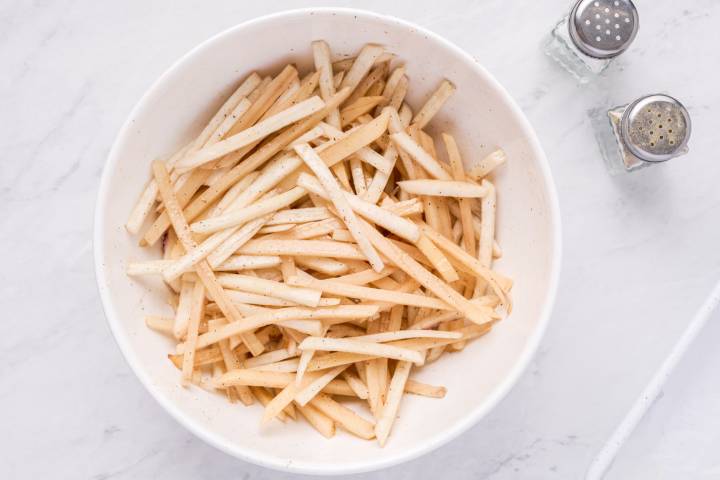 Baked Skinny Fries - Slender Kitchen