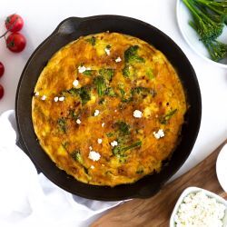 Kale Frittata - Slender Kitchen