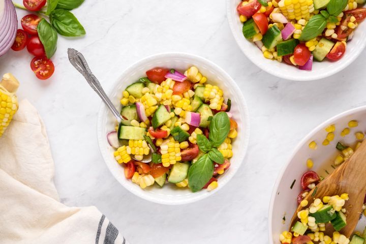 Edamame Salad (17 Grams Protein!)
