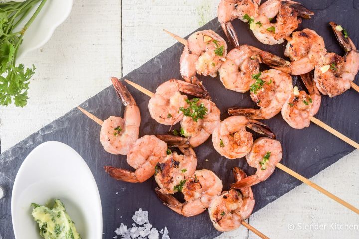 Camarones Al Mojo de Ajo (Mexican Garlic Shrimp) - Slender Kitchen