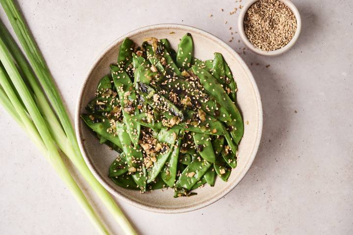 Sauteed Shelled Edamame (5 Minute Side Dish!) - Slender Kitchen